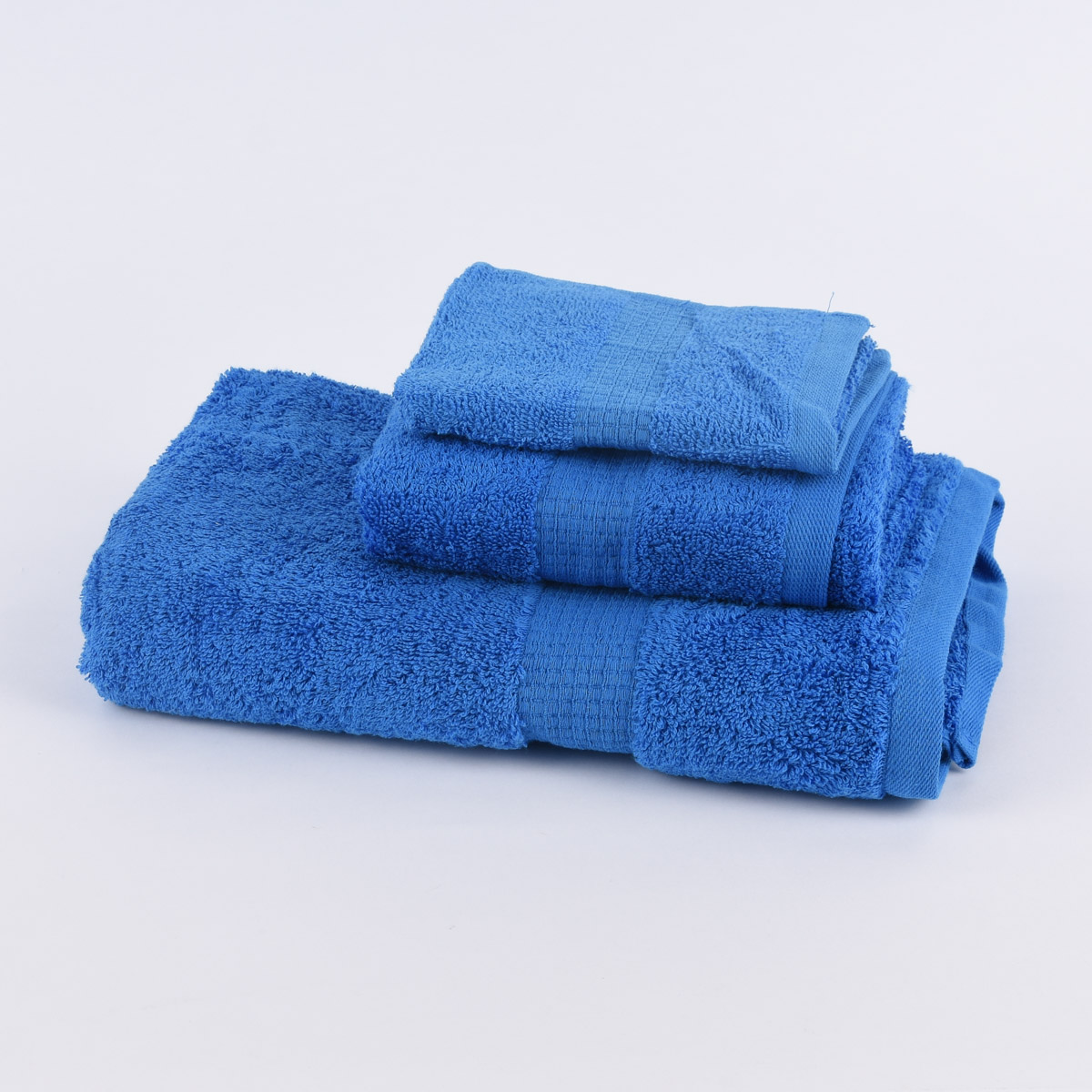Qualitätsfrottee Handtuch 100% Baumwolle 500g/qm blau | Schöner Leben
