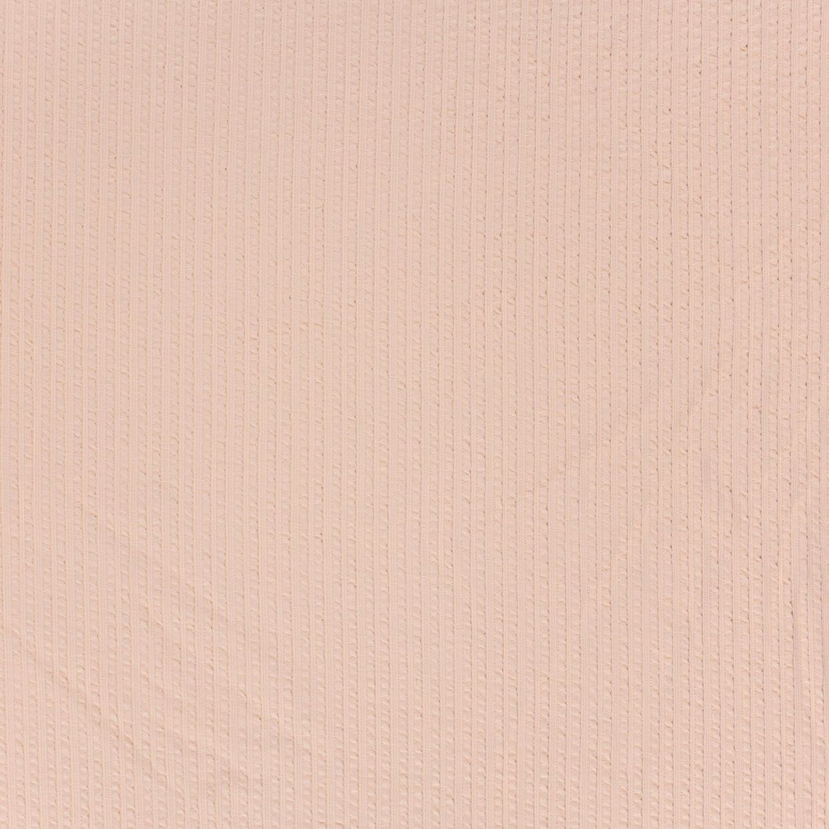 Jersey Stoff Ripp-Jacquard Baumwolle Streifen lachsrosa 1,35m Breite ...